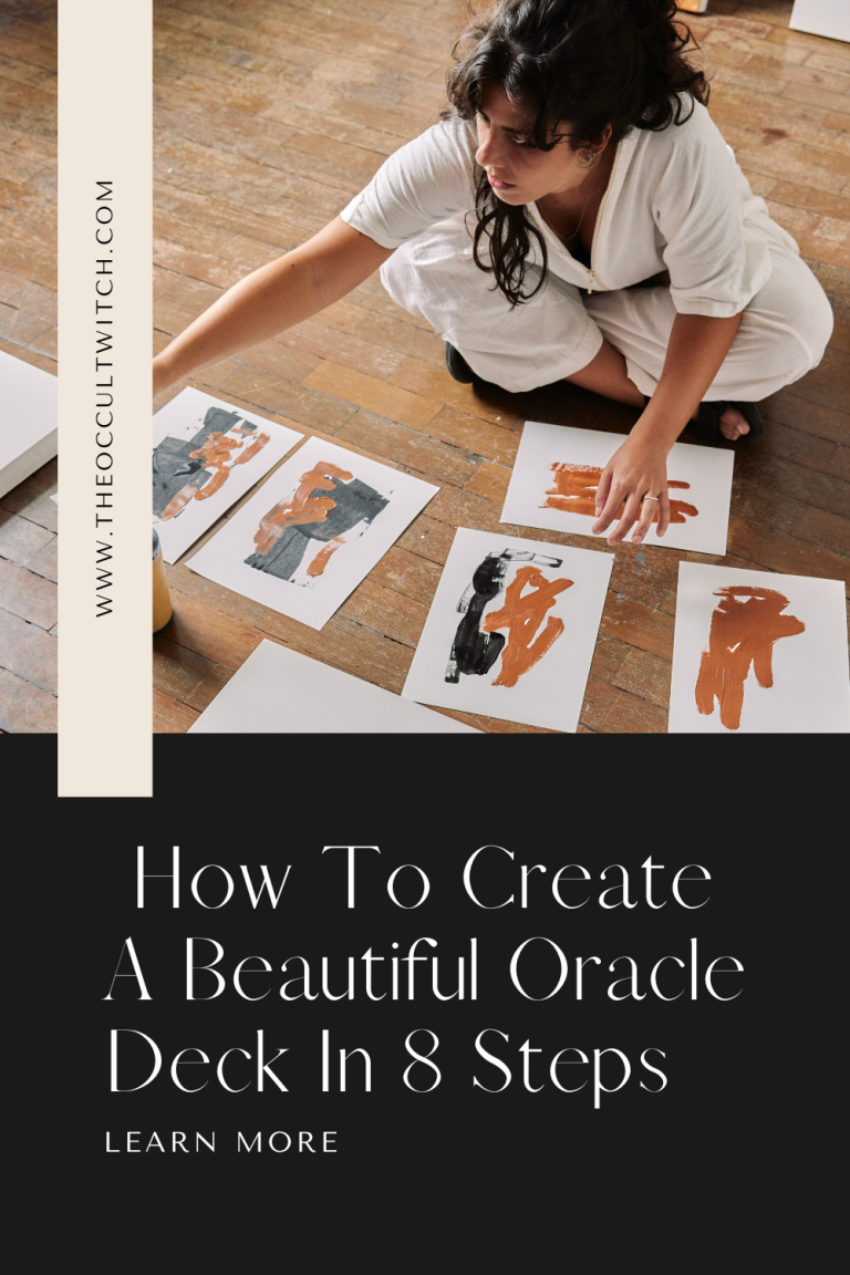 How To Create A Beautiful Oracle Deck In 8 Steps - The Occult Witch