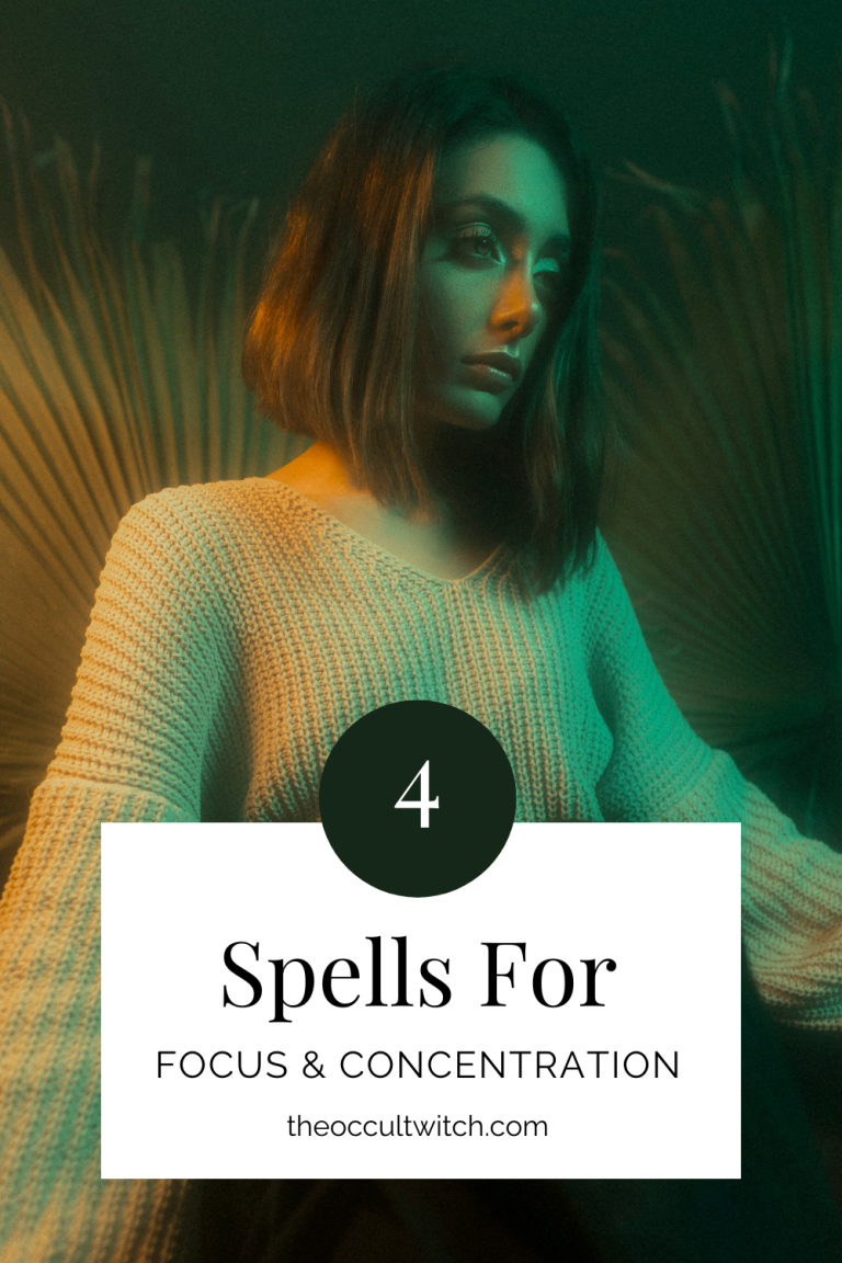 4 Spells For Enhancing Your Focus & Concentration - The Occult Witch