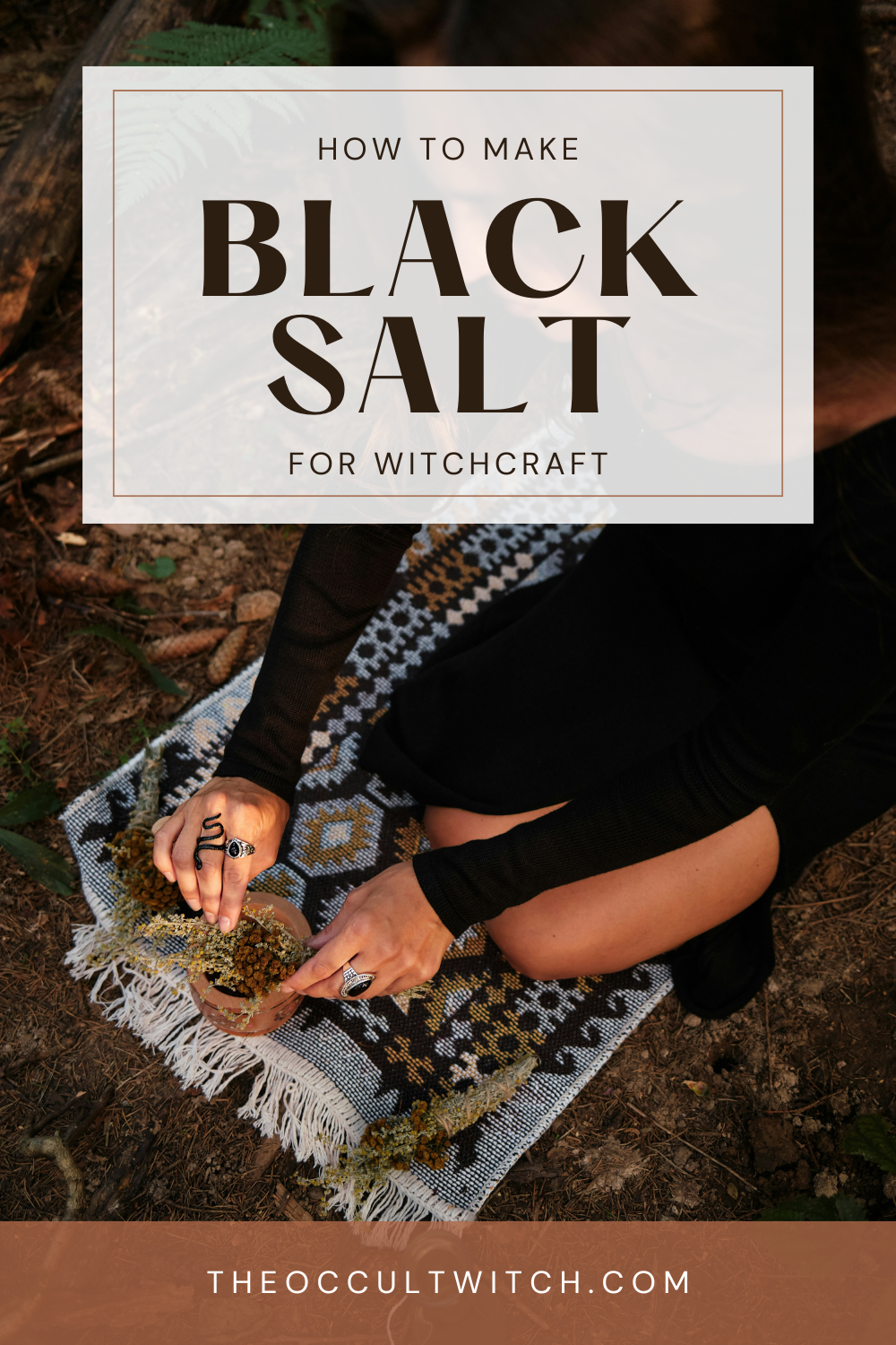 How To Make Black Salt For Use In Protection Spells - The Occult Witch